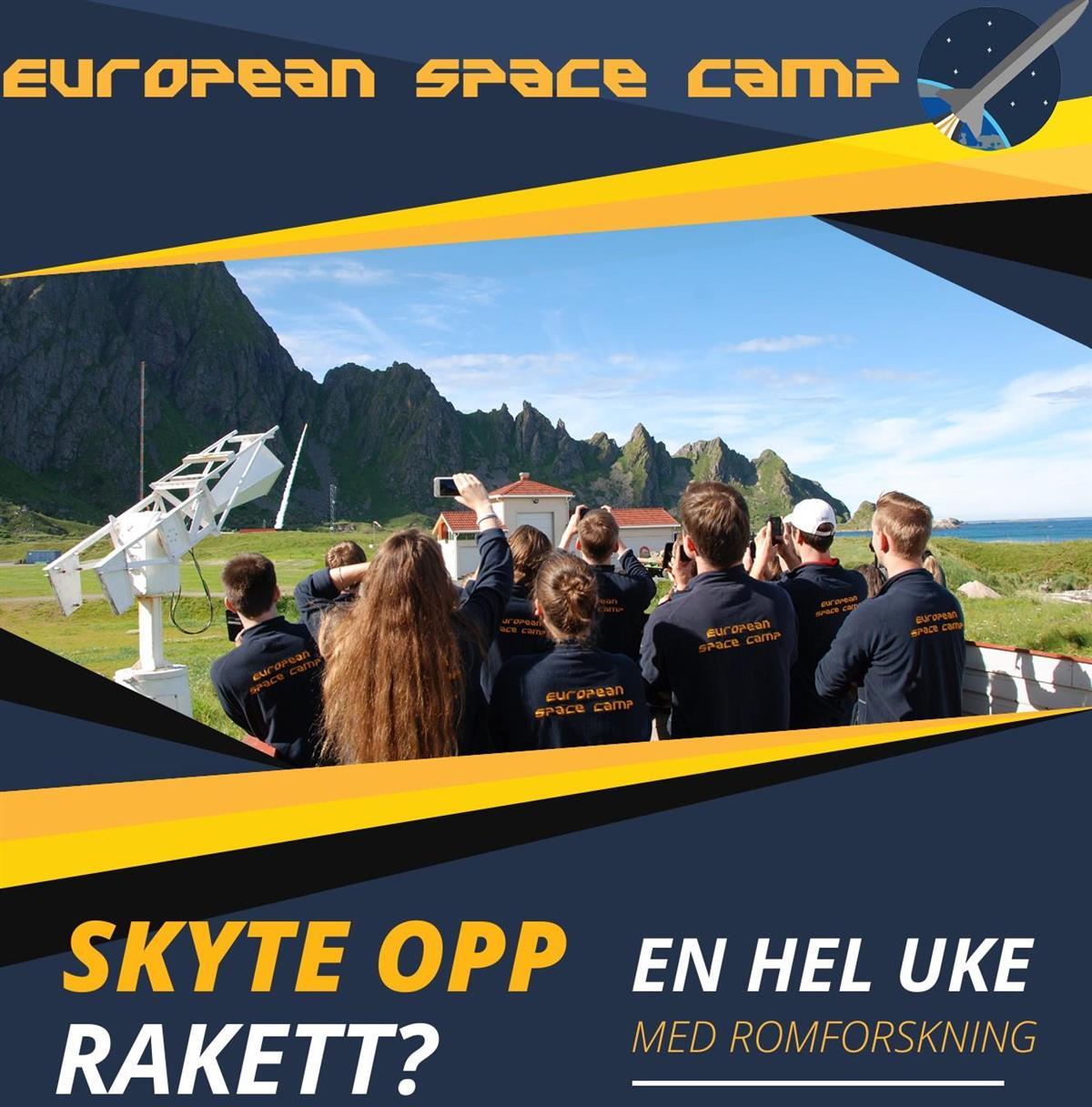Invitasjon til european space camp - Polarsirkelen vgs